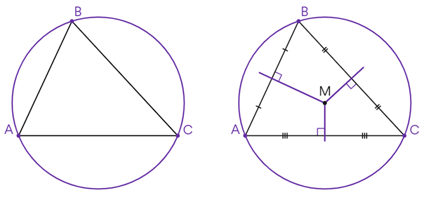 Omgeschreven cirkel (3) oefenen | StudyGo