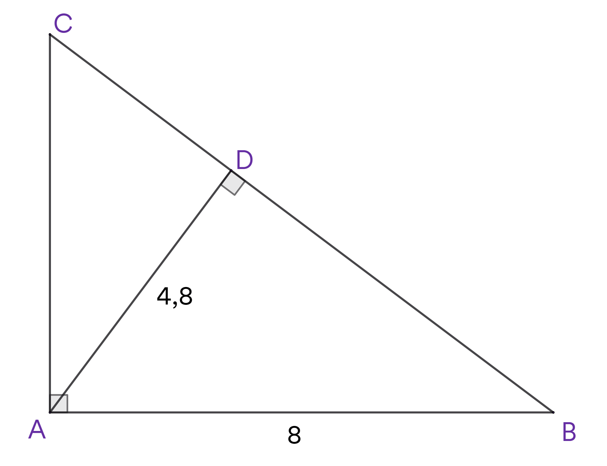 Gelijkvormige driehoeken oefenen | StudyGo