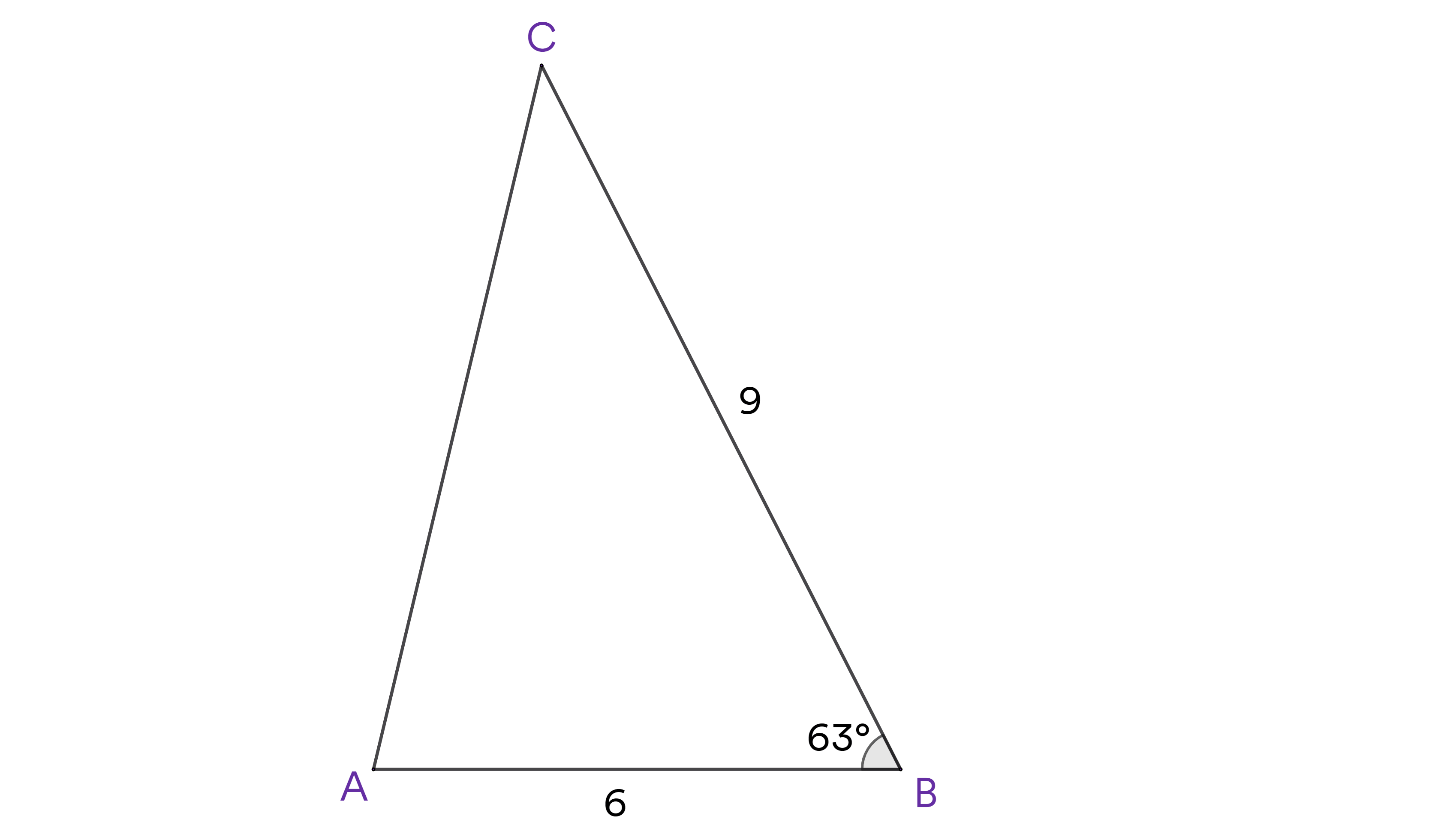 De cosinusregel (VWO) oefenen | StudyGo